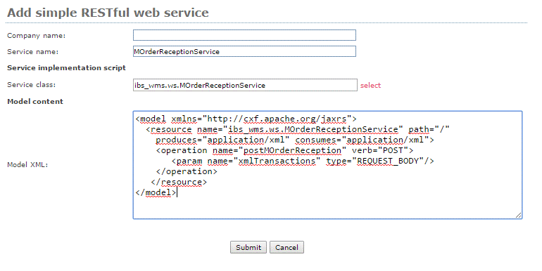 WMS Integration service setup | Iptor.com Help Centre